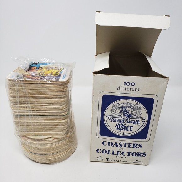 Dining | Vintage Thewalt Beer Bar Coasters For Collectors 10 Piece West ...